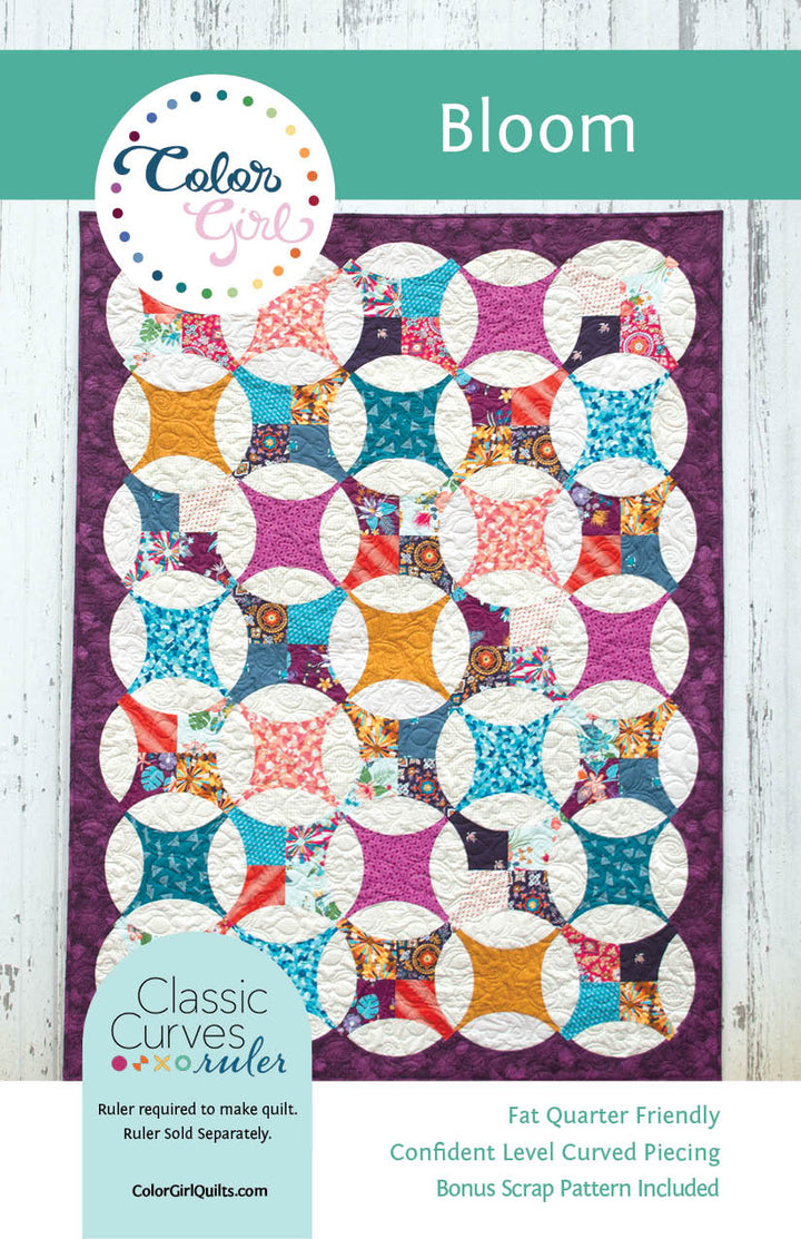 Classic Curves Ruler and Patterns – Color Girl Quilts
