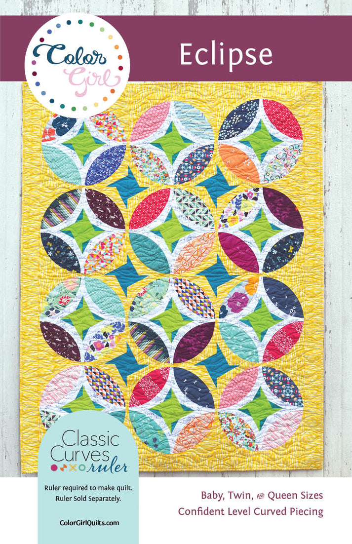 Eclipse Quilt Pattern – Color Girl Quilts
