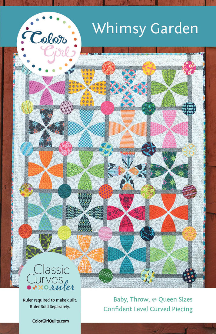 Whimsy Garden Quilt Pattern – Color Girl Quilts