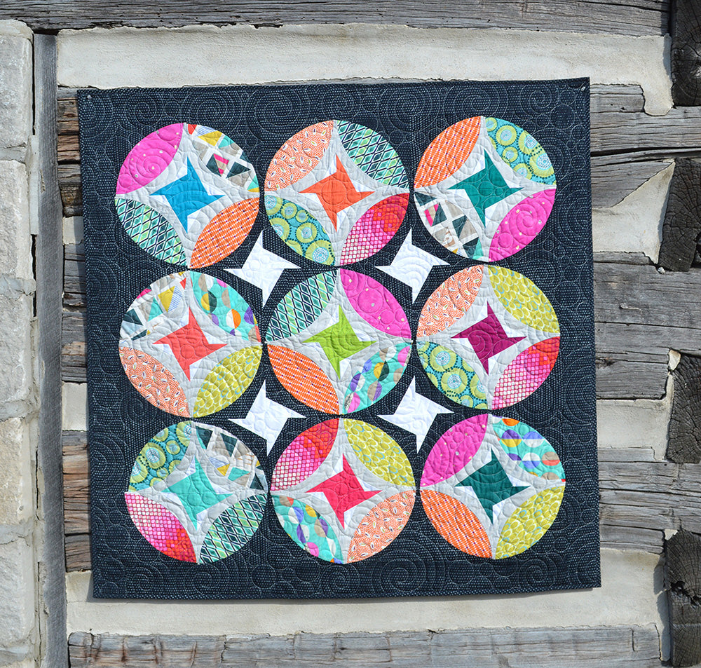 Eclipse -Navy – Color Girl Quilts