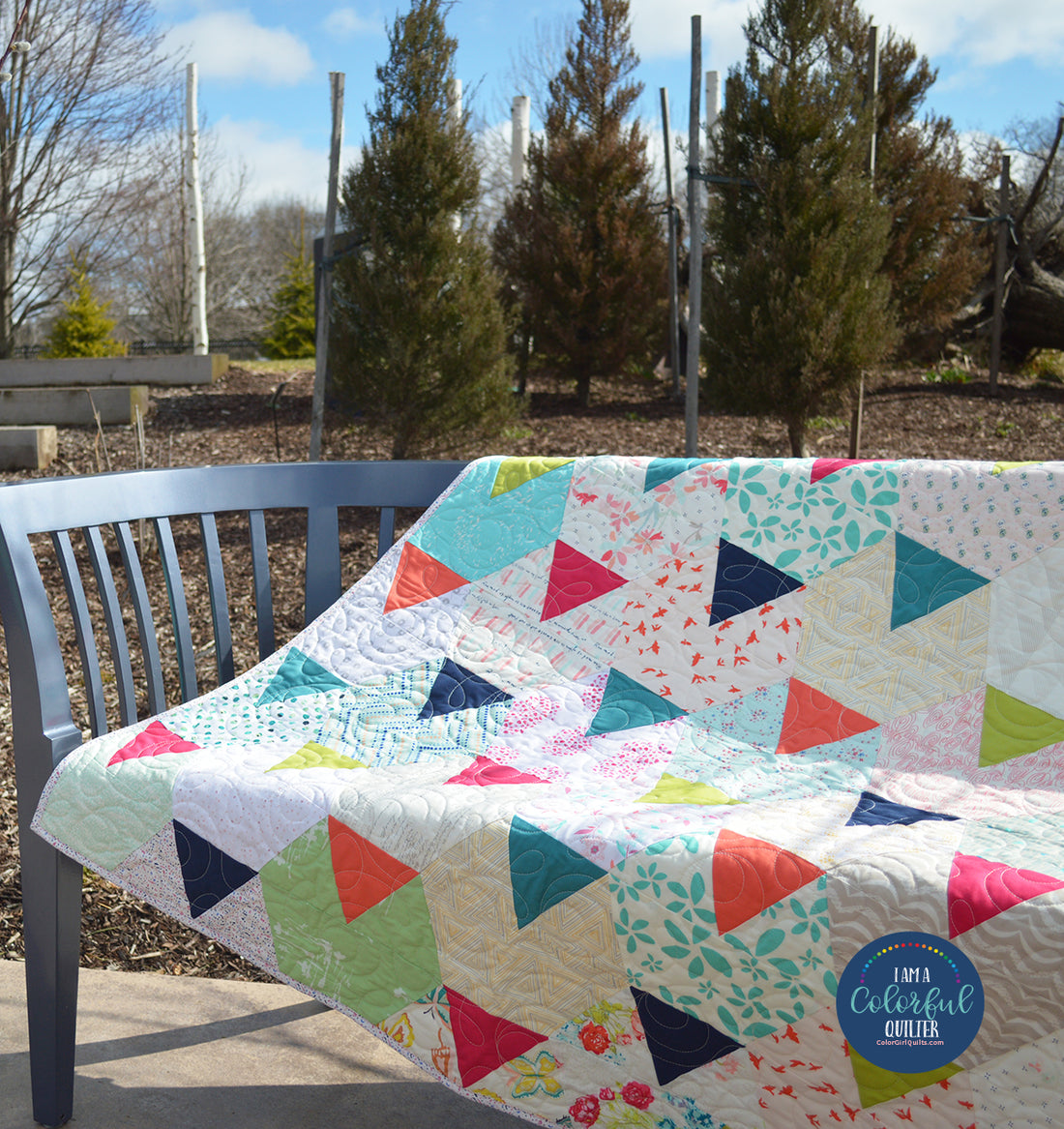 Equilateral 60 degree triangle ruler – Color Girl Quilts