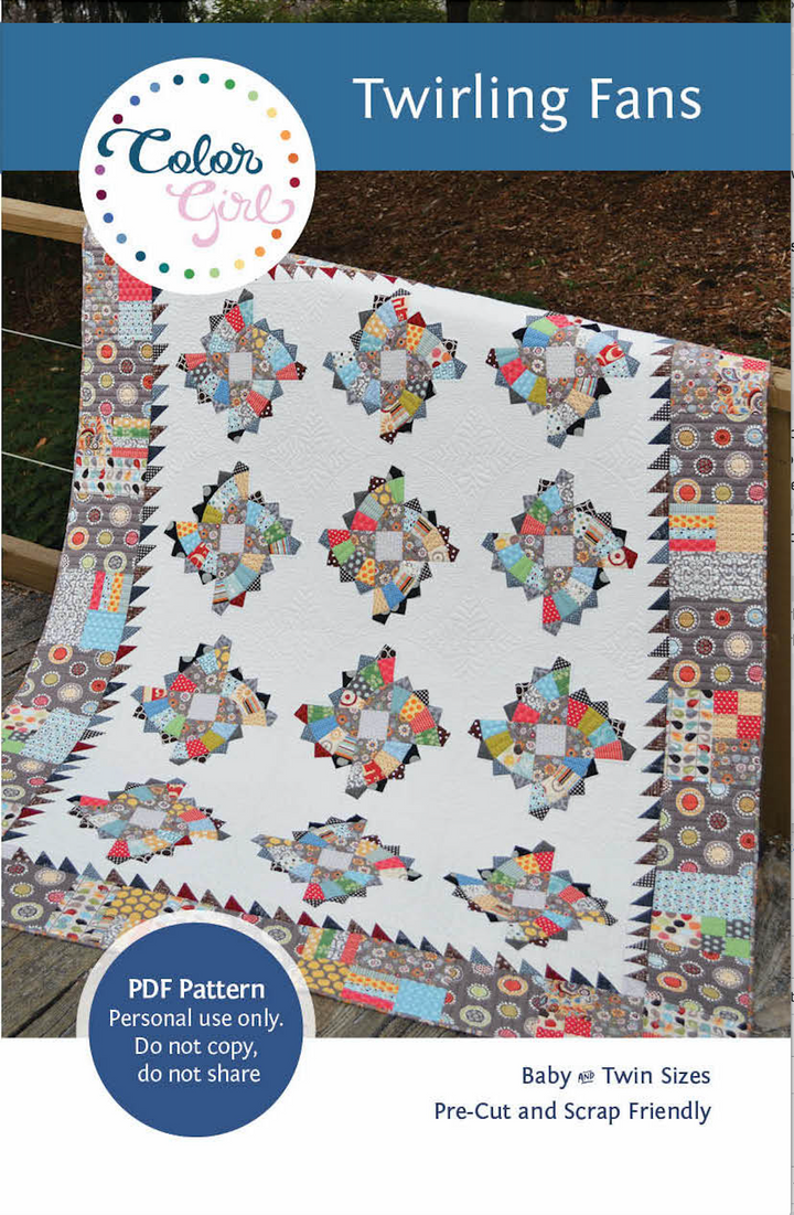Instant Download Quilt Patterns – Color Girl Quilts